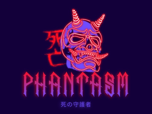 Placeit - Logo Maker for Trap Metal Artists Featuring a Neon Skull