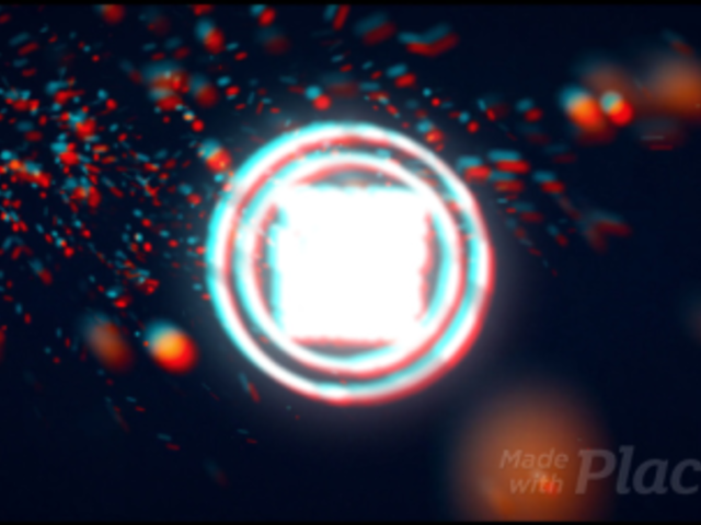 Placeit - Intro Maker for a Logo Reveal with Animated Fire Sparkles