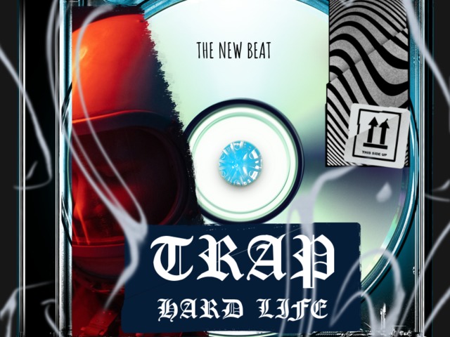 Placeit - Trap Album Design Creator with a Scrappy Look