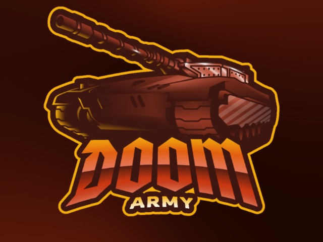 Placeit - Online Gaming Logo Generator with a Graphic of a Powerful War ...