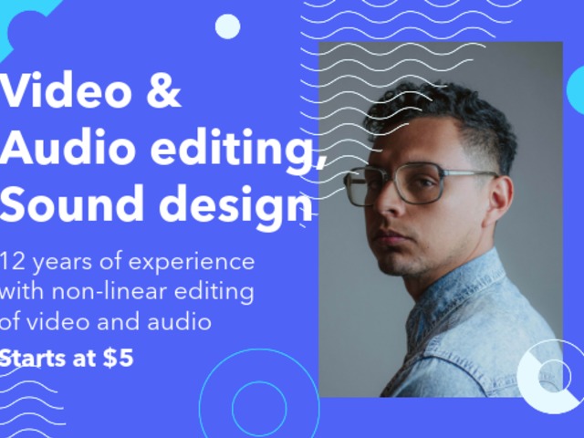 Placeit - Fiverr Gig Image Maker Featuring Abstract Graphics