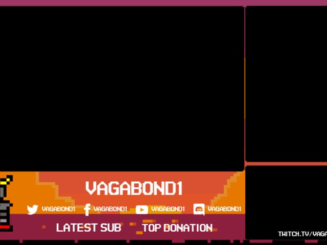 Placeit - OBS Overlay Template for a Retro Streaming Channel Featuring ...