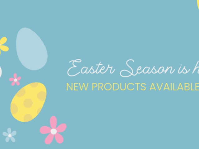 Placeit - Facebook Cover Generator Featuring Easter-Themed Illustrations