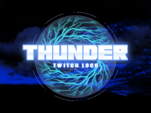 Placeit - Gaming Logo Maker with Thunder-Themed Graphics