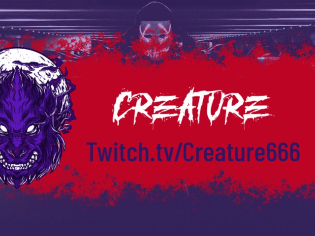 Placeit - Twitch Banner Design Maker with a Horror Theme and an Evil ...