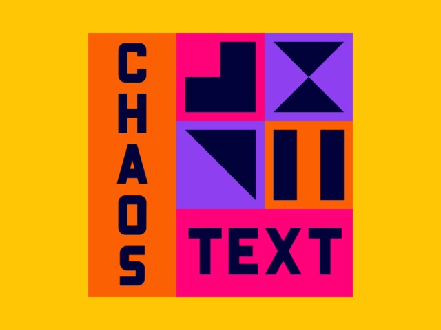 Placeit - Online Logo Maker Featuring Chaotic Text and Colorful Graphics