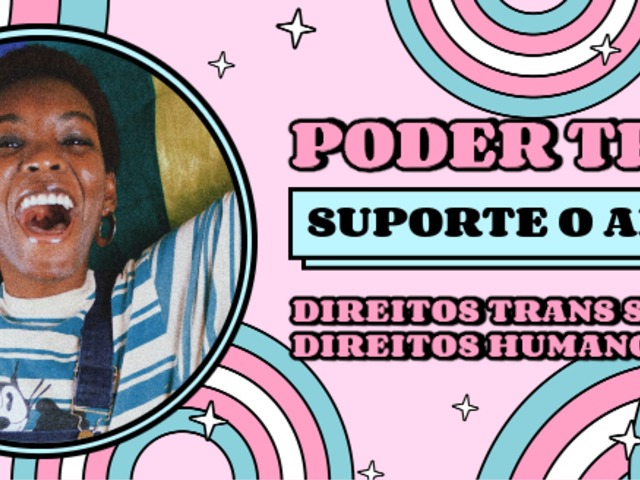 Placeit - Facebook Cover Generator With a Trans Pride Theme and a Quote