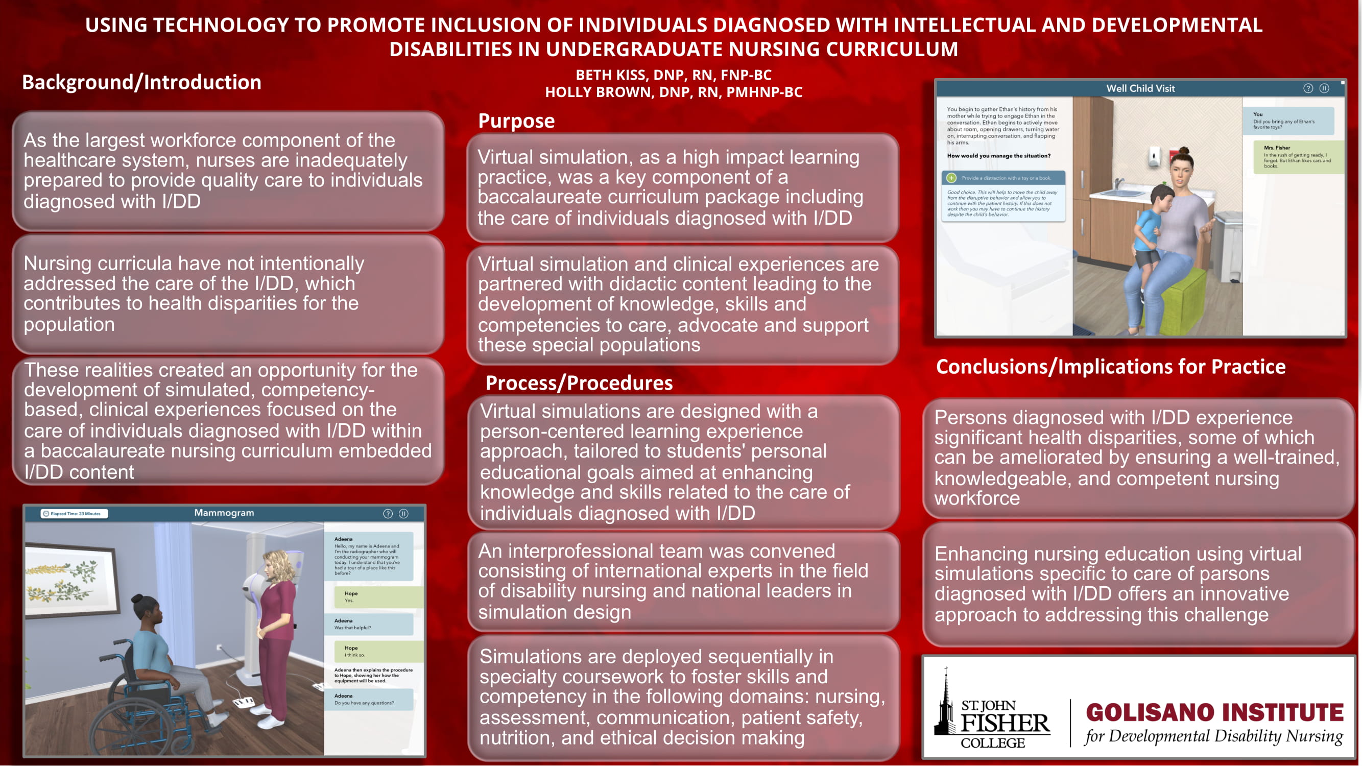 Poster 244: Using Technology to Promote Inclusion of Individuals ...
