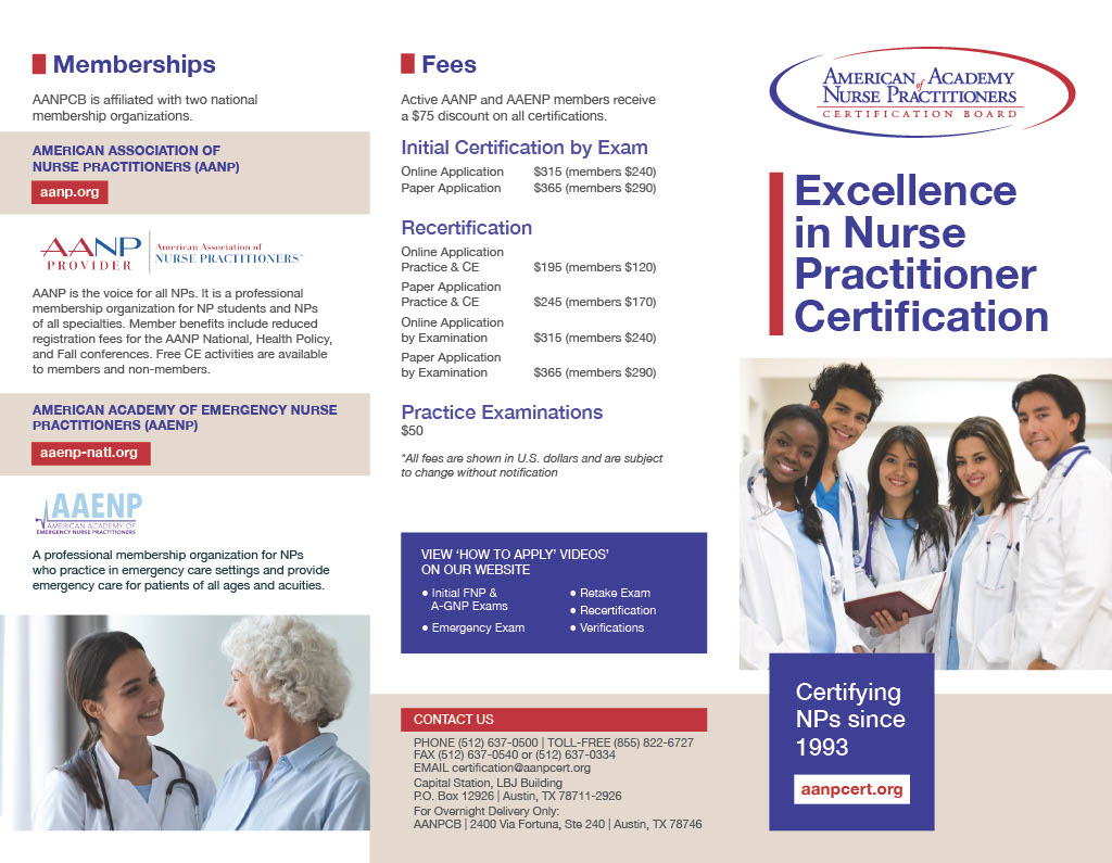 American Academy of Nurse Practitioners Certification Board : AACN ...