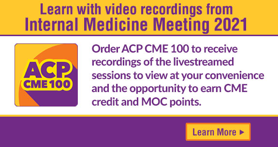 ACP Meetings & Conferences | Recordings & Webcasts | PlaybackACP | ACP