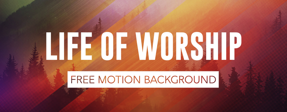 Worship Backgrounds, Motions, Stills, and Countdowns for Church ...