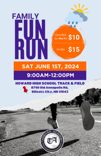ARCHIVED - Family Fun Run - Tarbiyah Academy | Playpass