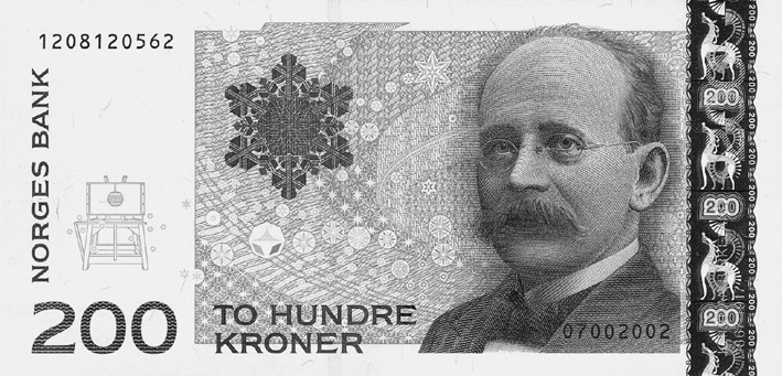 2002 Norway 200 Kroner values and price guide