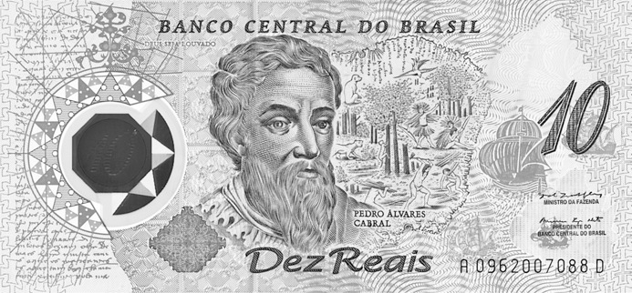 2000 Brazil 10 Reais values and price guide