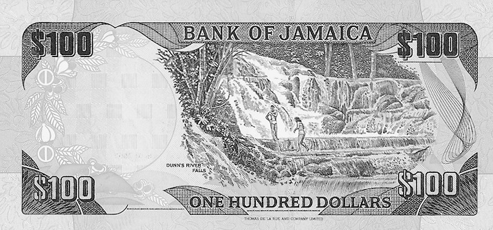 1994-1999 Jamaica 100 Dollars values and price guide