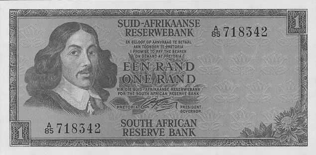 1961-1962 South Africa 1 Rand values and price guide