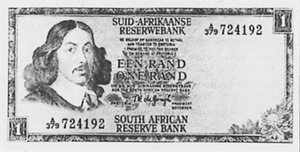 1966-1972 South Africa 1 Rand values and price guide