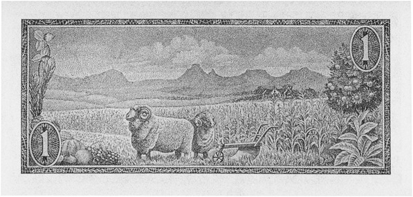 1973-1975 South Africa 1 Rand values and price guide