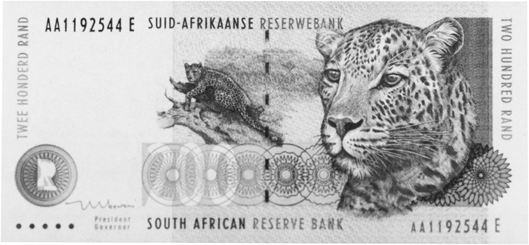 1994 South Africa 200 Rand values and price guide