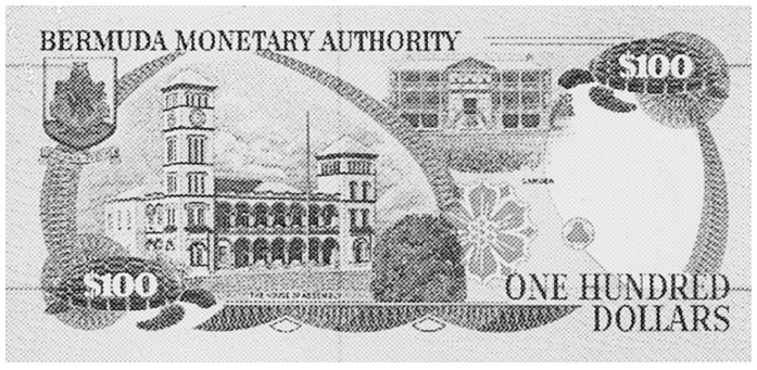 1989 Bermuda 100 Dollars values and price guide