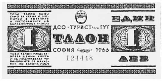 1966 Bulgaria 1 Lev values and price guide