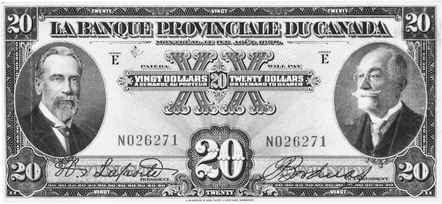 Canada 20 Dollars values and price guide