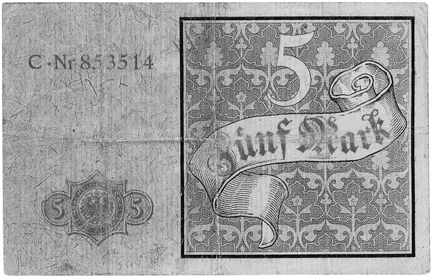 1882 Germany 5 Mark values and price guide