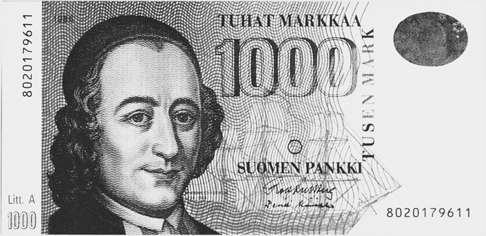 1991 Finland 1000 Markkaa values and price guide