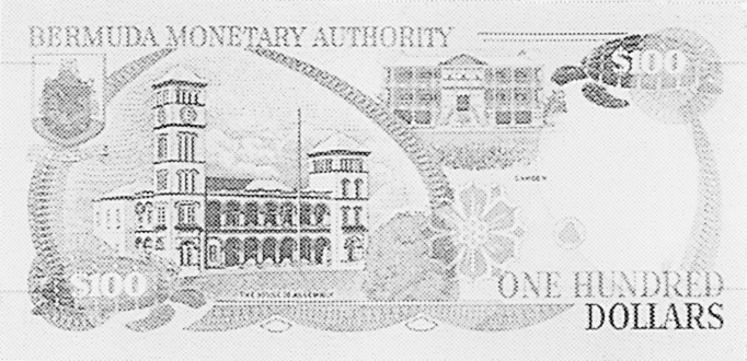 1997 Bermuda 100 Dollars values and price guide