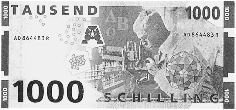 1997 Austria 1000 Schilling values and price guide