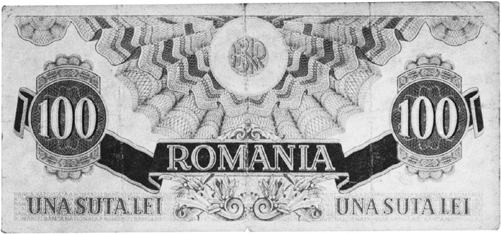 1947 Romania 100 Lei values and price guide