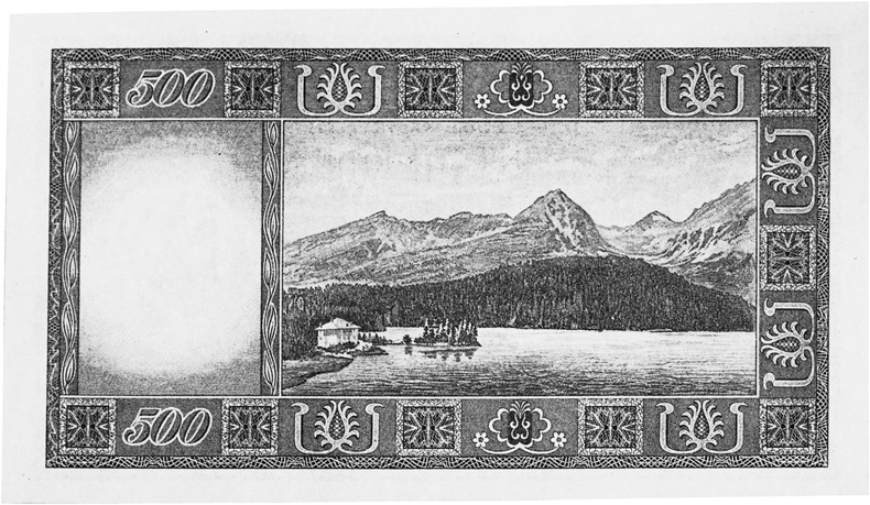 1946 Czechoslovakia 500 Korun values and price guide