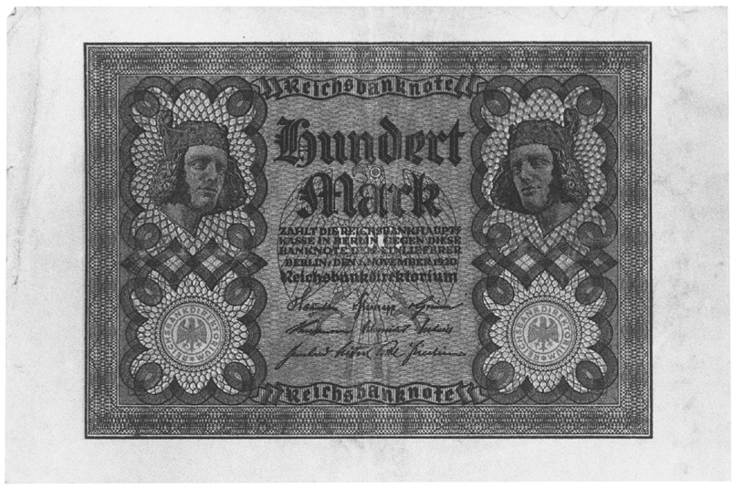 1920 Germany 100 Mark values and price guide