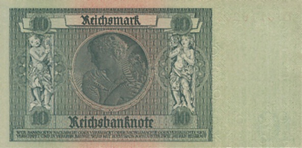1929 Germany 10 Reichsmark values and price guide