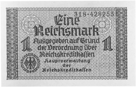 1939-1945 Germany 1 Reichsmark values and price guide