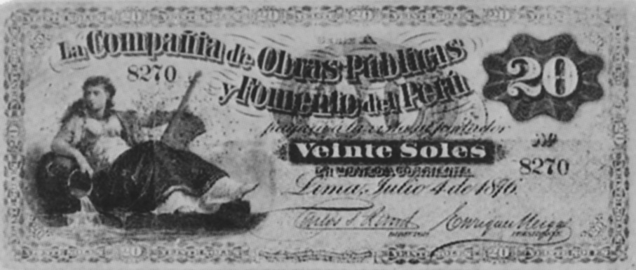Peru 20 Soles values and price guide