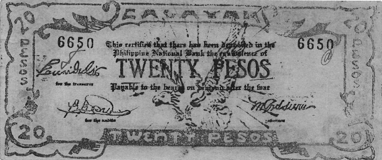 Philippines 20 Pesos values and price guide