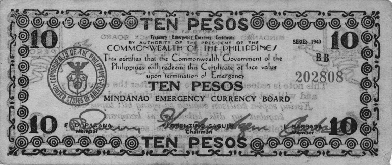 Philippines 10 Pesos values and price guide