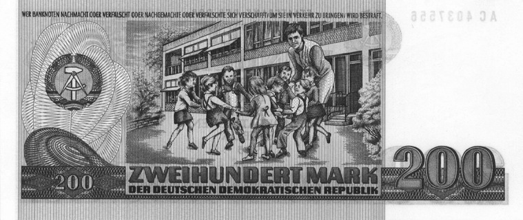 1985 Germany - Democratic Republic 200 Mark values and price guide