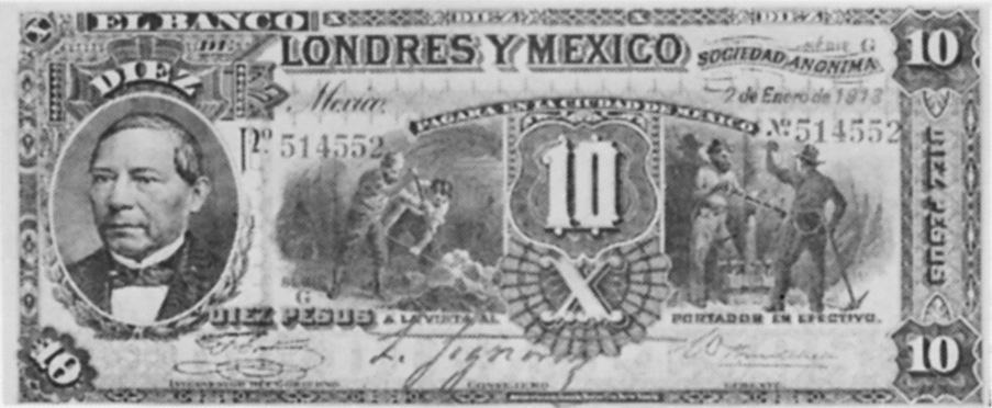 Mexico 10 Pesos values and price guide