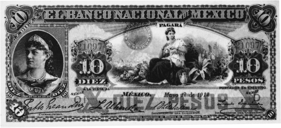 Mexico 10 Pesos values and price guide
