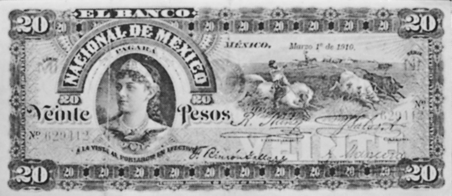 Mexico 20 Pesos values and price guide