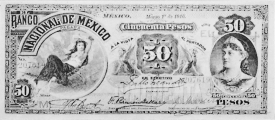 Mexico 50 Pesos values and price guide