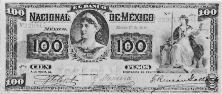 Mexico 100 Pesos values and price guide