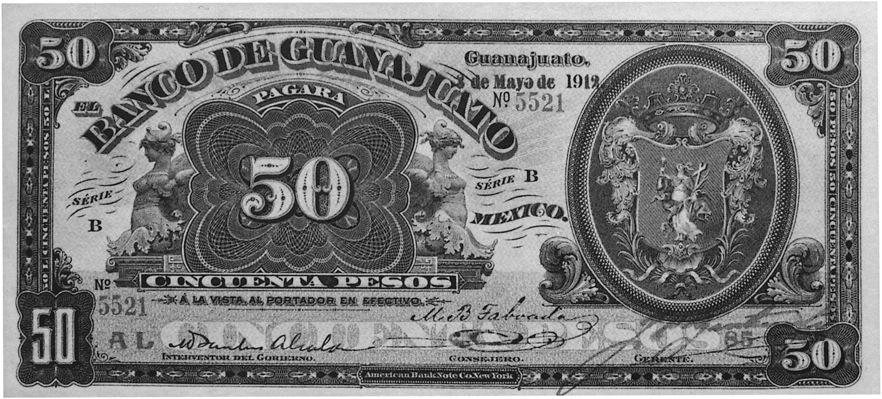 Mexico 50 Pesos values and price guide