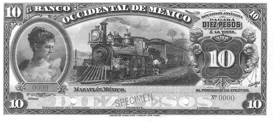 Mexico 10 Pesos values and price guide