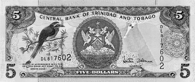 2003 Trinidad and Tobago 5 Dollars values and price guide