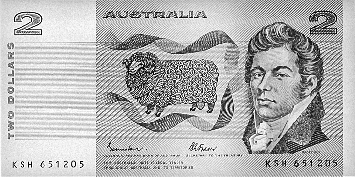 1974-1985 Australia 2 Dollars values and price guide