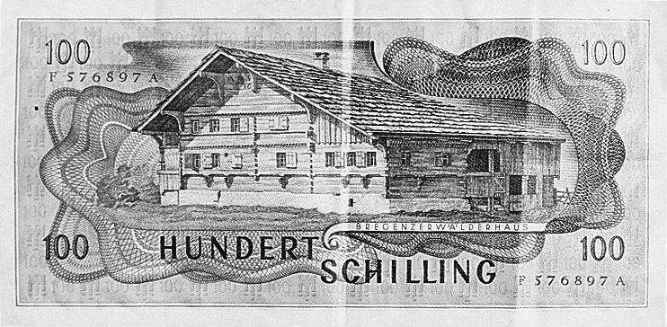 1969 Austria 100 Schilling values and price guide