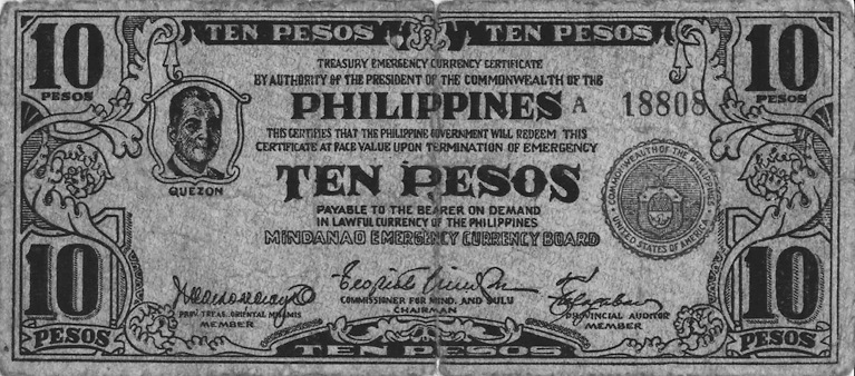 Philippines 10 Pesos values and price guide